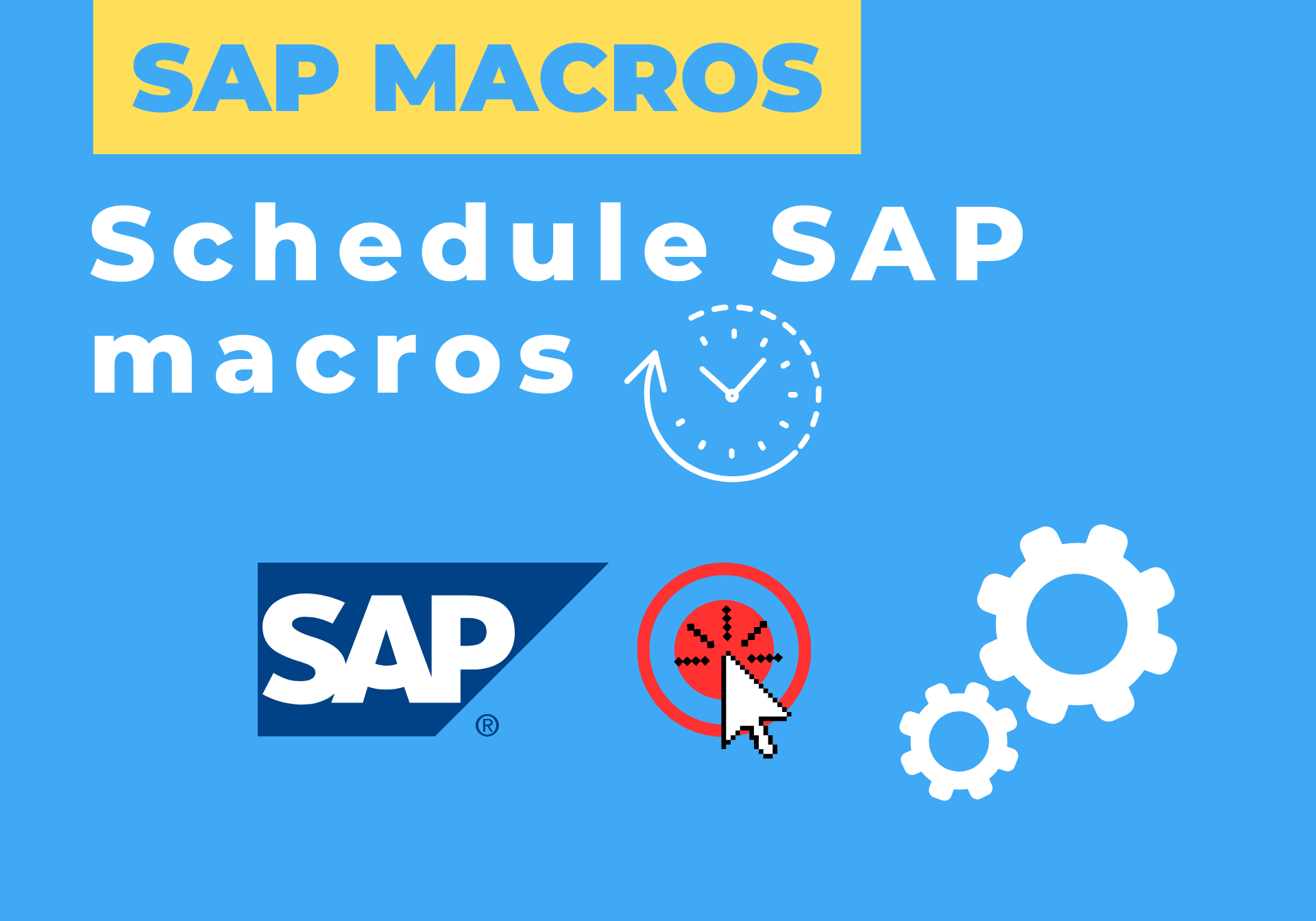 Schedule SAP Macros With The Task Scheduler | AutomatiseOffice